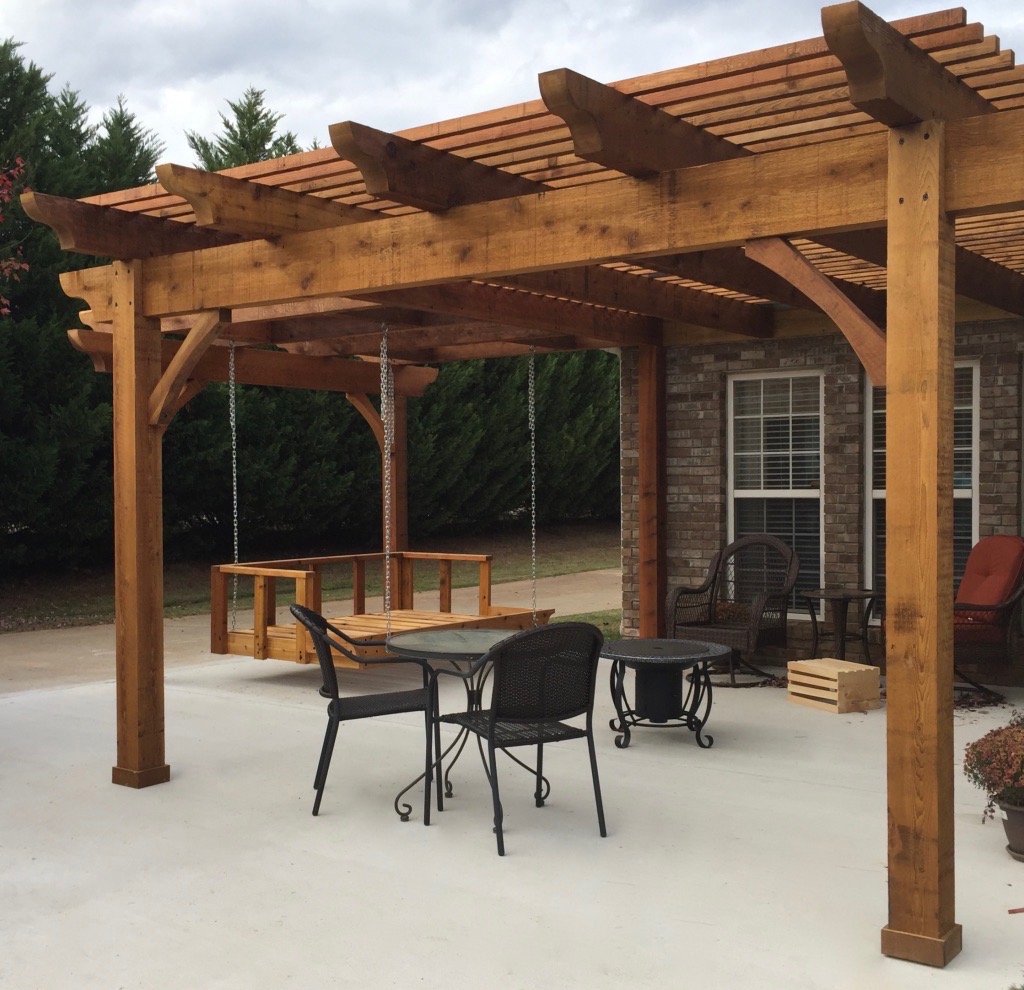Cedar Pergolas